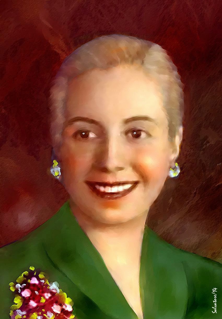 RETRATOS: MARÍA EVA DUARTE de PERON