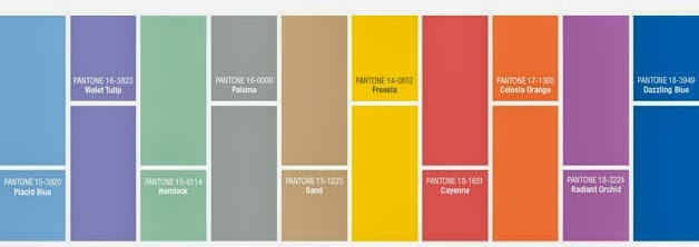 Pantone Colors Spring 2014