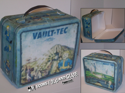 Fallout: New Vegas Lunch Box Papercraft | Papercraft Paradise ...