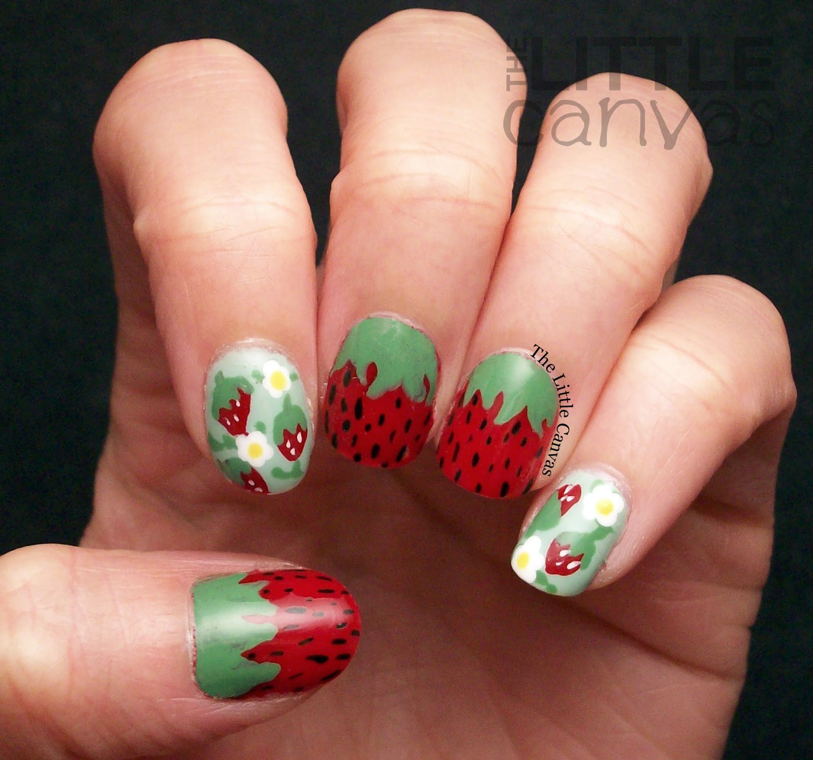 Twinsie Tuesday: Nails Inspired by Food/Beverage - The Little Canvas