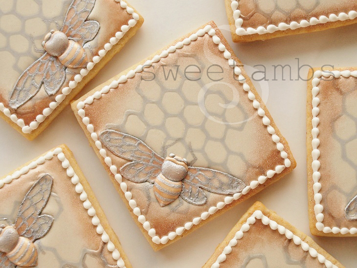 SweetAmbs: Bee Cookies
