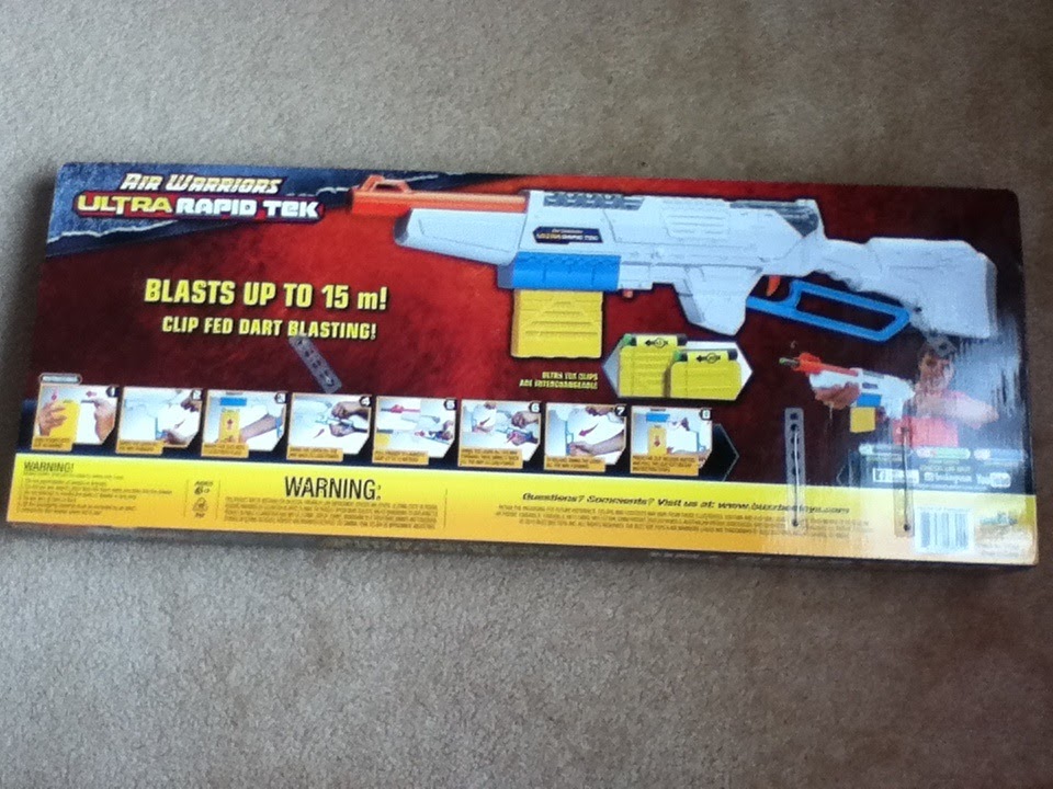 Outback Nerf: Review: Buzz Bee Ultra Rapid Tek/Sentinel (15m Aus ...