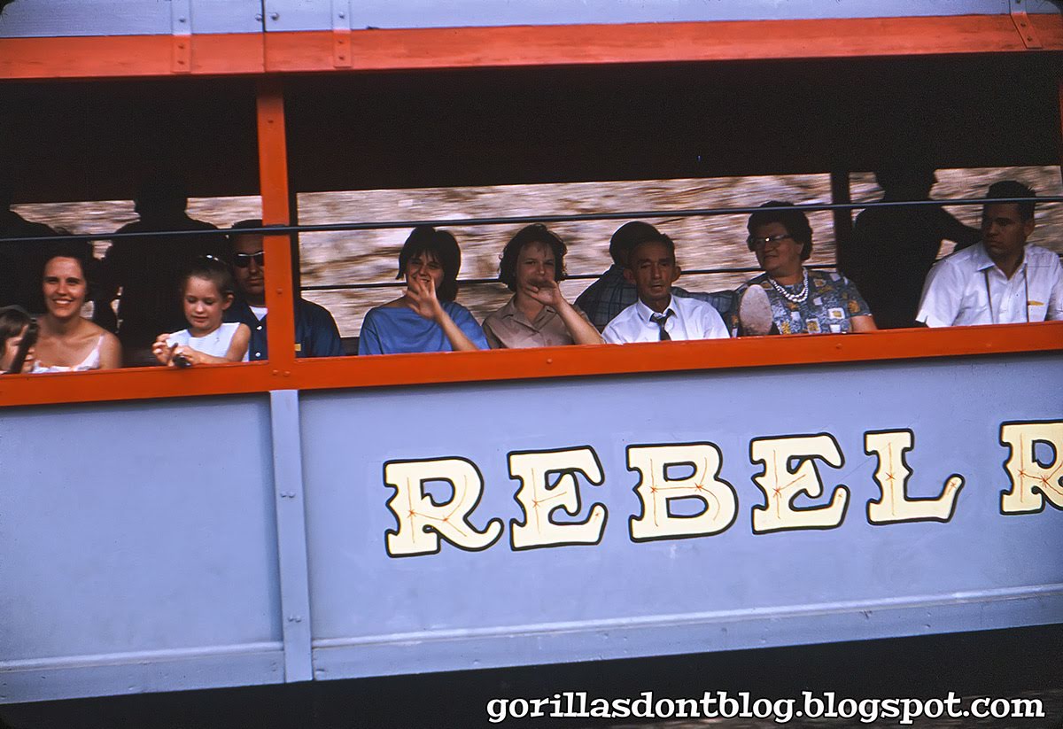 GORILLAS DON'T BLOG: Rebel Railroad, June 1965