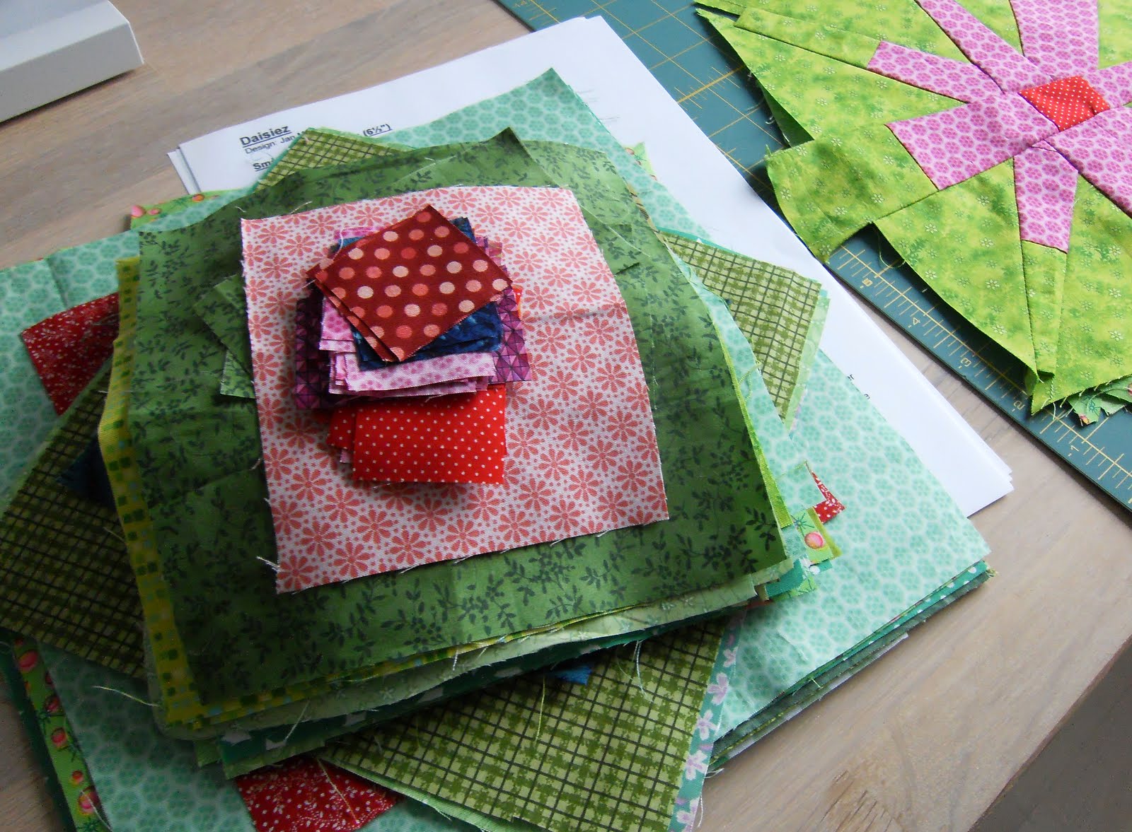 Patchwork-blomsten: Kan det blive mere kedeligt ....