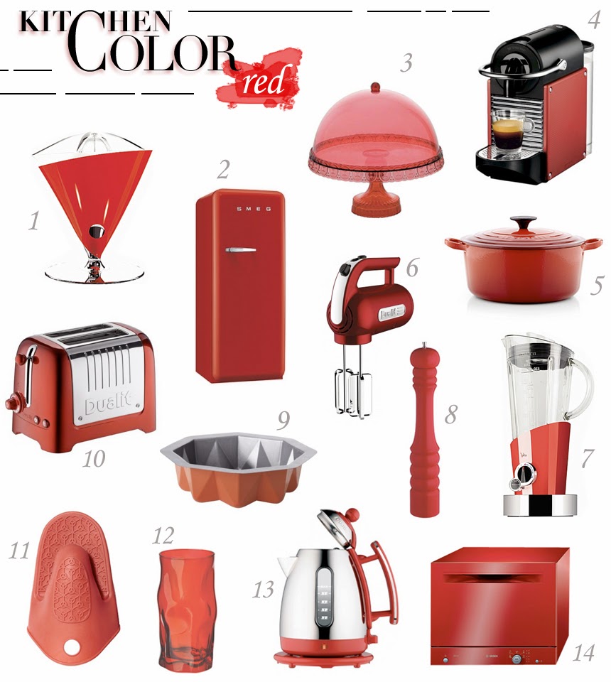 Beauty Follower: Red kitchen stuff _2