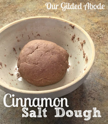 Our Gilded Abode: Cinnamon Salt Dough Ornaments