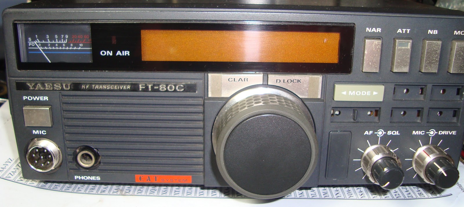 RADIO SELLER: Yaesu FT 80C HF transceiver (Sold )