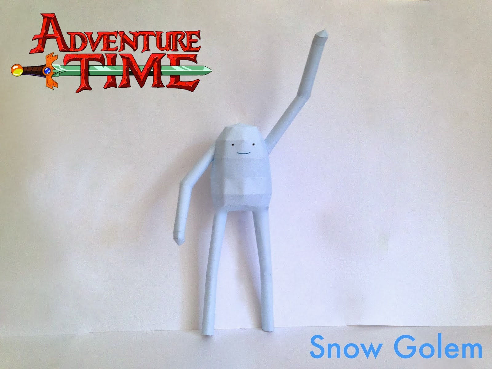 Papercraft Adventure Time Snow Golem ~ Papercraftsparati | Todos los ...