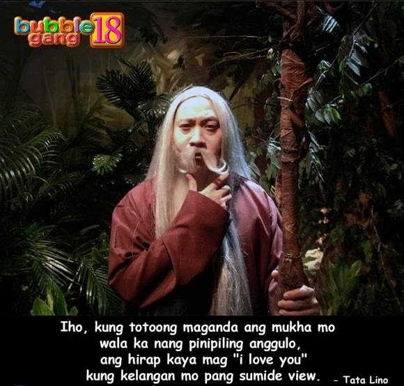Kuya Marc's Bloggy Site!: Funny Tata Lino's Quotes.....Idol Ko Si Tata ...
