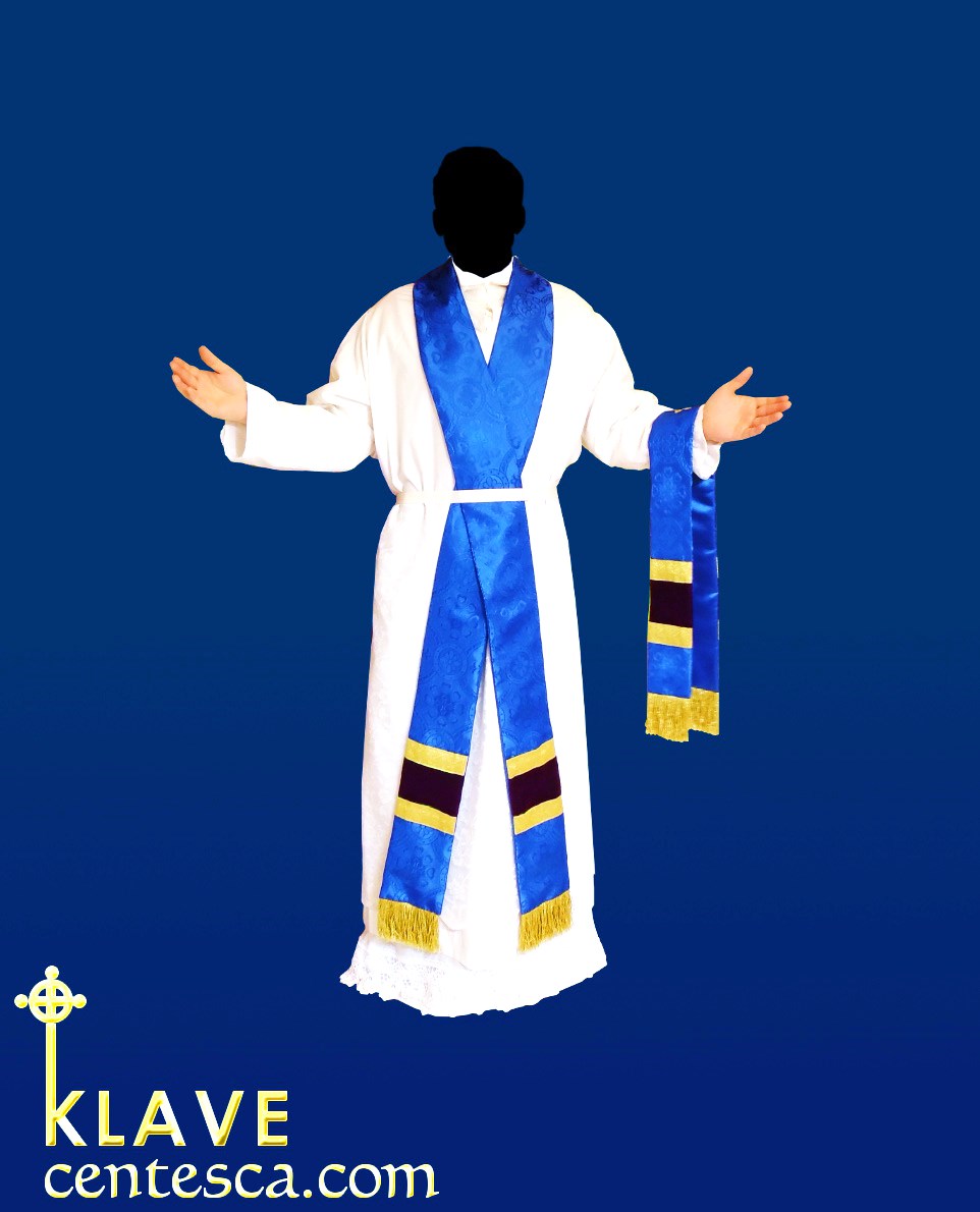 Klave Centesca THE BLOG: Sarum Blue Vestments Inspired by The Stained ...