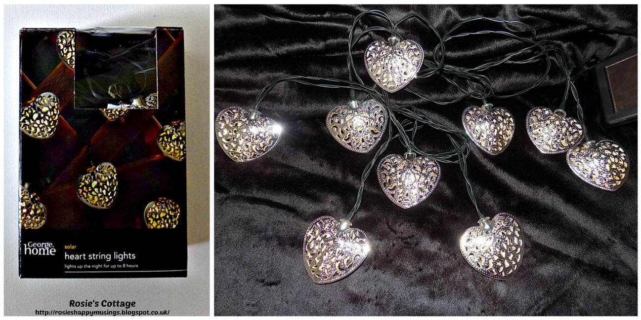 Rosie's Cottage: Saturday Smiles 😊 Roses & Some Adorable Solar Hearts...