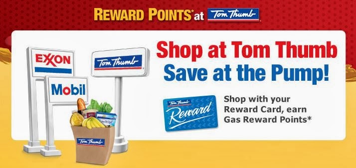 McKinney Mommas: Gas Reward Points at Tom Thumb/Randall's + Giveaway