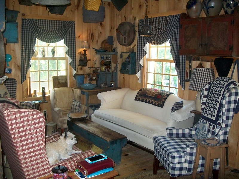 Living Large In Small Spaces - Ken and Susan's Primitive Cottage - A ...