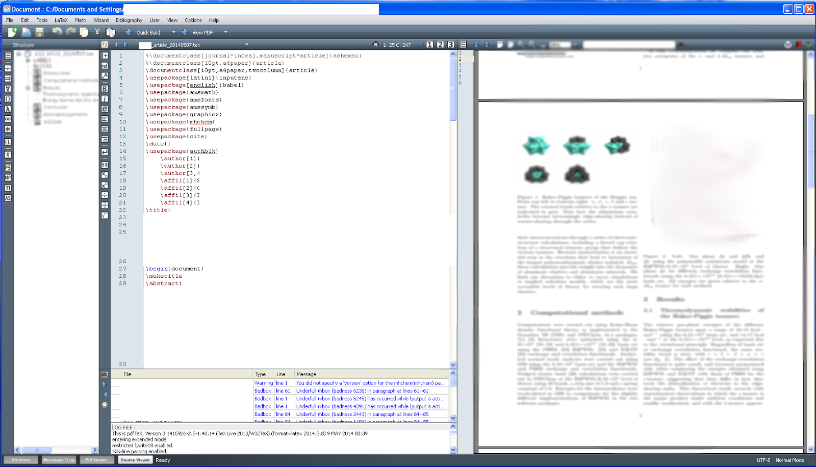 Lindqvist -- a blog about Linux and Science. Mostly.: 574. Texmaker and ...