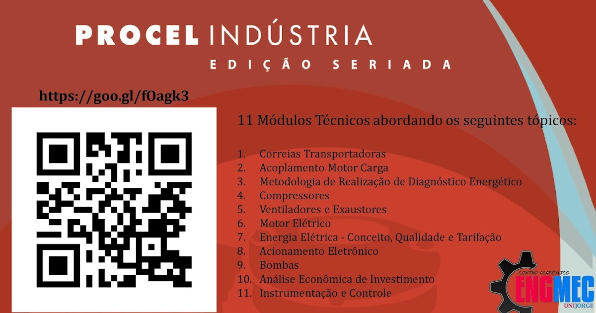 CAENGMEC UniJorge: Procel Indústria - Edição Seriada