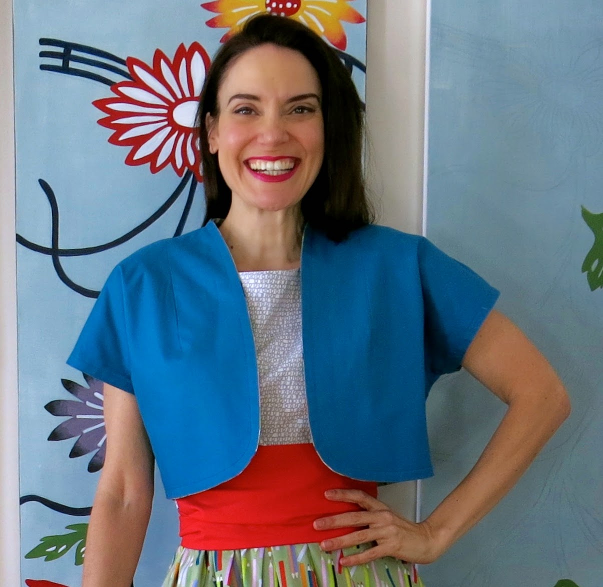 Cassie Stephens: DIY: A Colored Pencil Dress (and Bolero!), Many Dif Ways Cassie Stephens: DIY: A Colored Pencil Dress (and Bolero!), Many Dif Ways