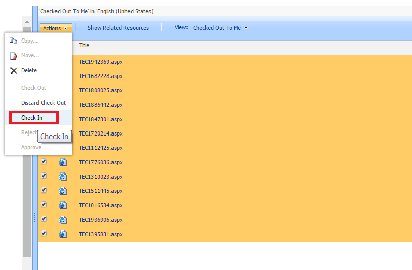 Purna's MORE SHAREPOINTS : Bulk Check-In the files in SharePoint with ...
