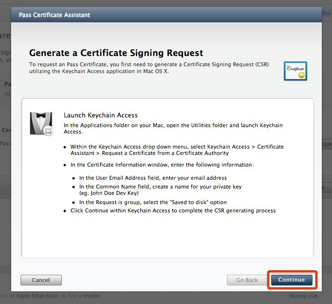 WEB制作者のメモ: PassBook生成PHPライブラリー PHP-PKPassの使い方 〜準備編〜