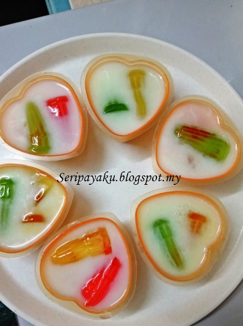 My Kuali: Agar2 susu sumi jelly