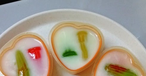 My Kuali: Agar2 susu sumi jelly