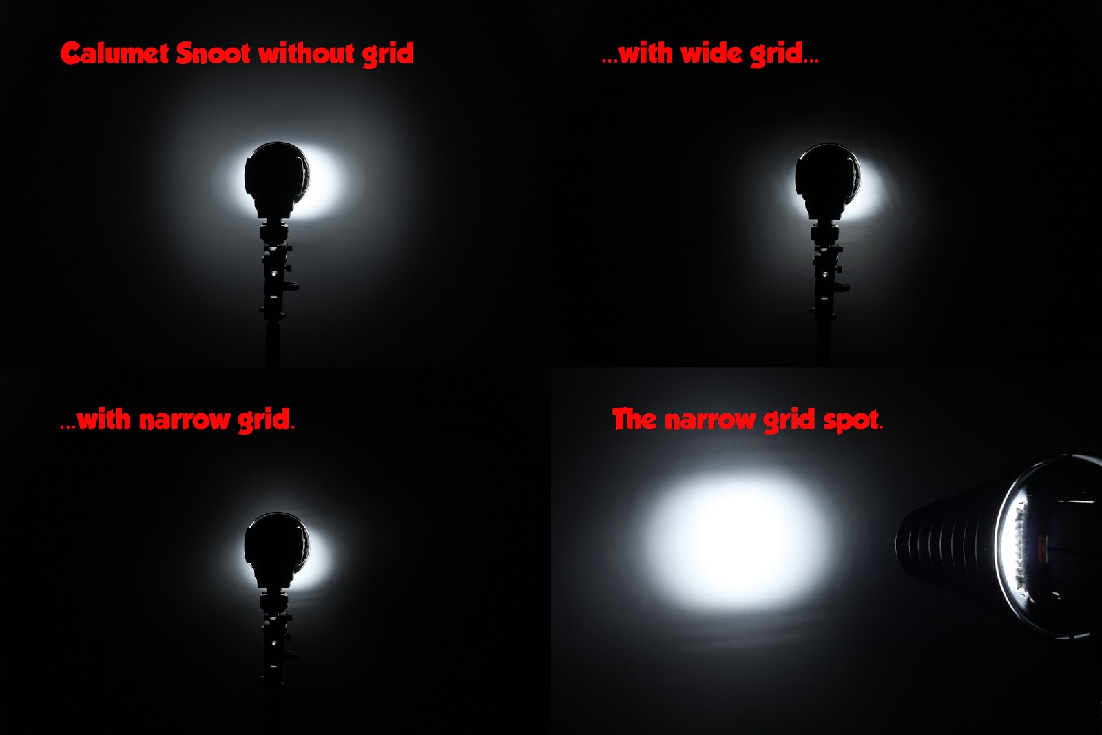 lichtmeister: The Speedlight Snoot Test