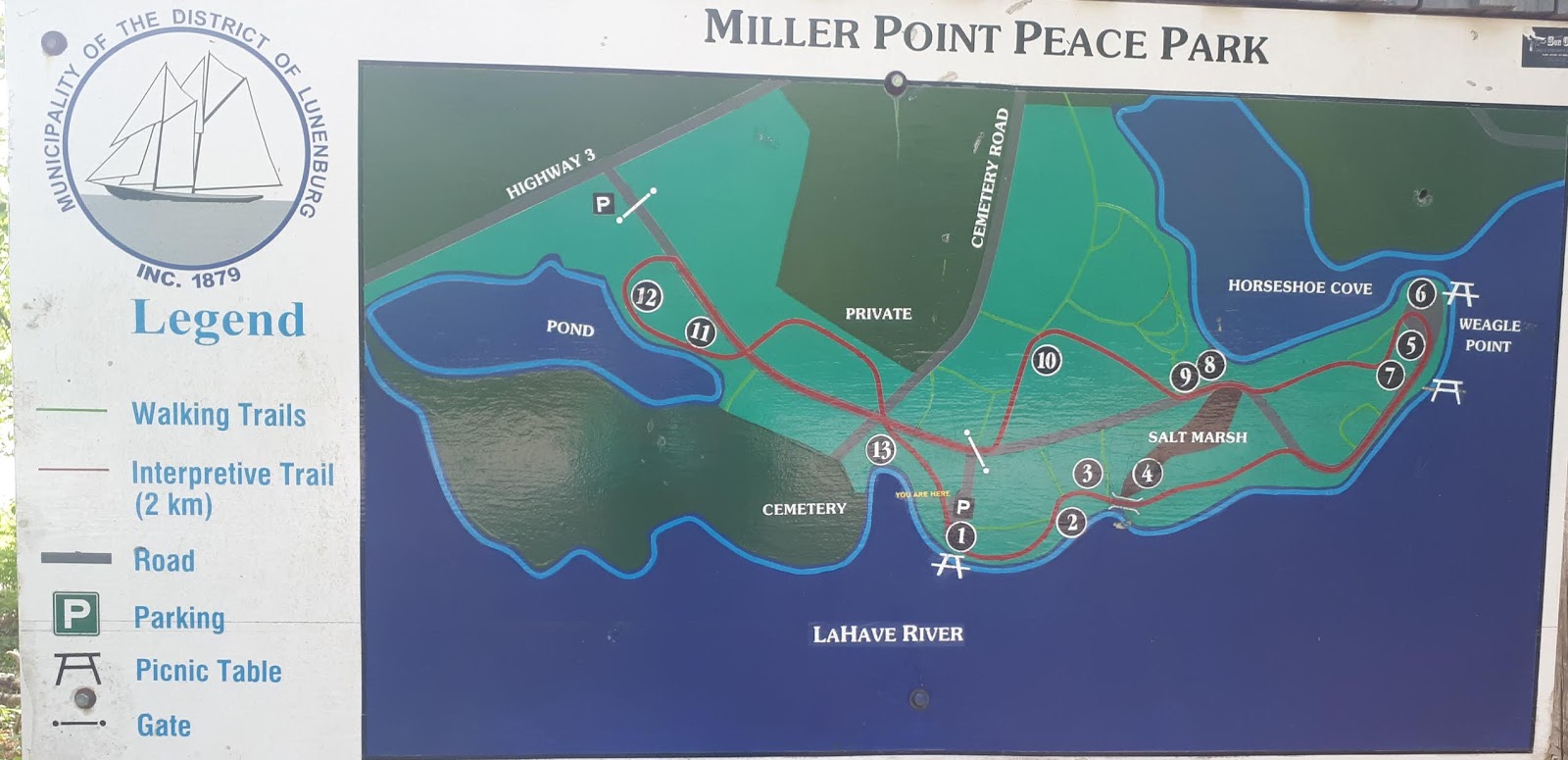 NS Trail Trekker: Miller Point Peace Park