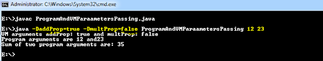 Passing program arguments and VM arguments in Eclipse, Net beans and ... Passing program arguments and VM arguments in Eclipse, Net beans and ...