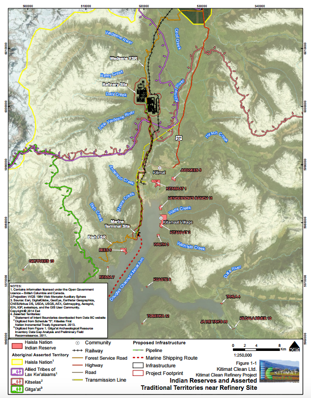 D'Arcy McGee: Kitimat Clean submits Project Description to CEAA for ...