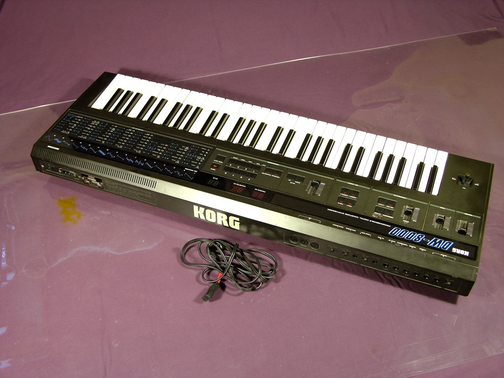MATRIXSYNTH: Korg DW-8000 vintage analog hybrid synthesizer