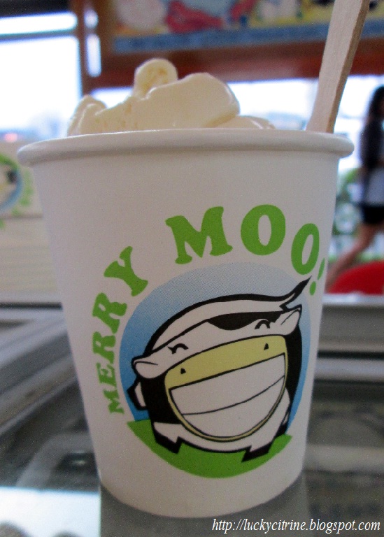 Lucky Citrine: Merry Moo! Artisan Ice Cream