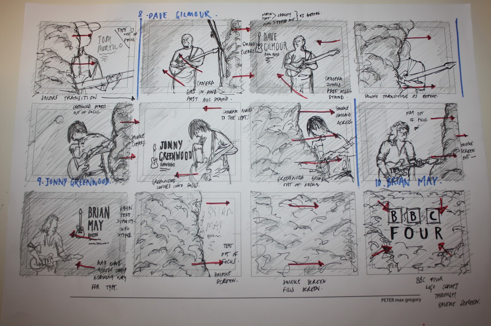 Design Practice Blog.: Title sequence storyboard