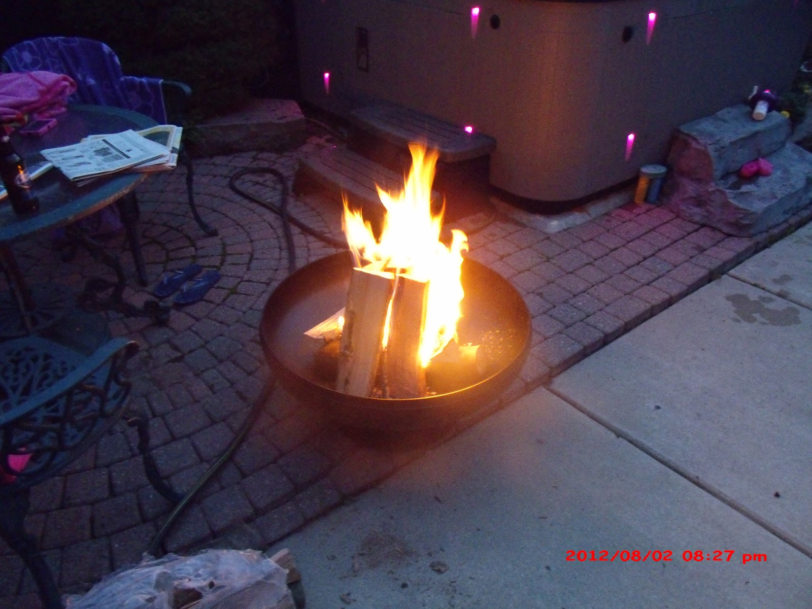 A Lucky Ladybug: Ohio Flame Patriot Fire Pit Review (reposted)