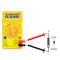 how to test diode using digital multimeter - electronic notes