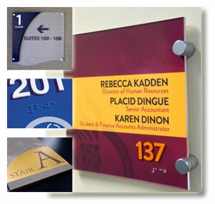 white light visual : Leading the Way with Architectural Signage