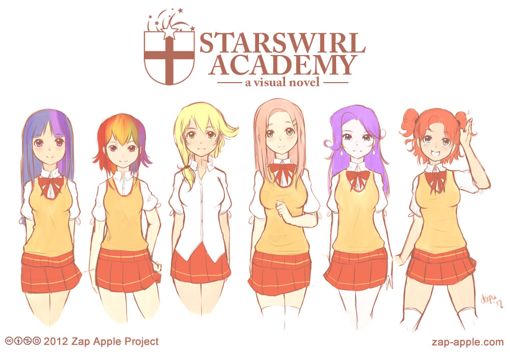 StarSwirl Academy's concept art. [MLP Visual Novel] Go to "http://www ...