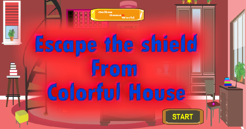 OnlineGamezWorld Escape the shield From Colorful House | Juegos de ...