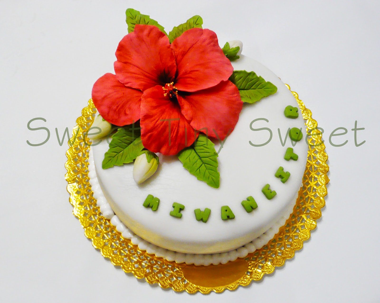 Sweet Tiny Sweet: Torta Hibiscus