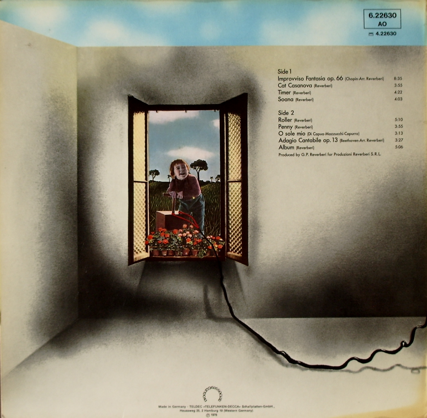 VERSO LA STRATOSFERA: Gian Piero Reverberi - 1976 - Timer