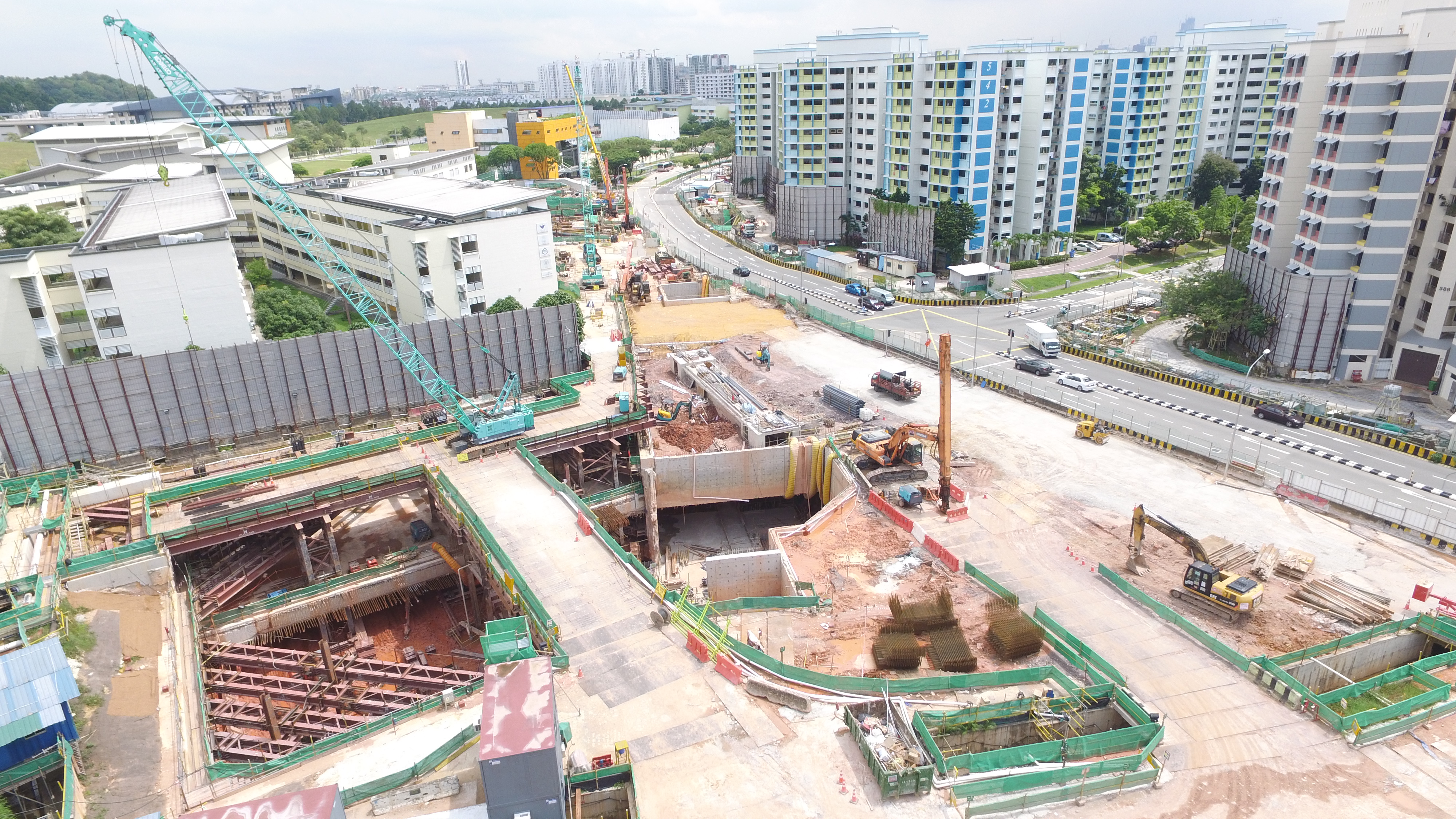 Thomson Line Construction: Woodlands South Cast