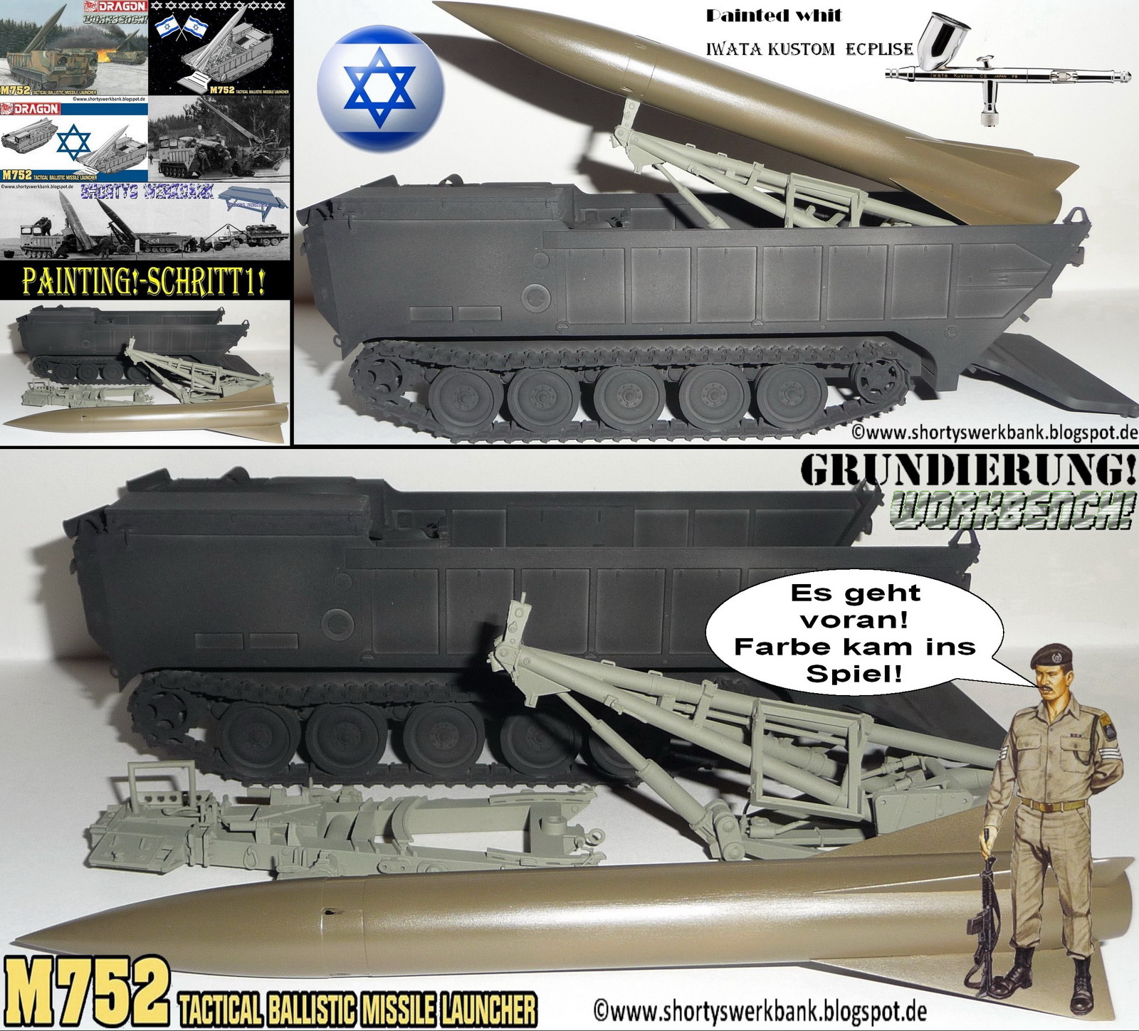 Shortys Werkbank: Workbench-M752 Lance Self-Prop.Missile Launch ...
