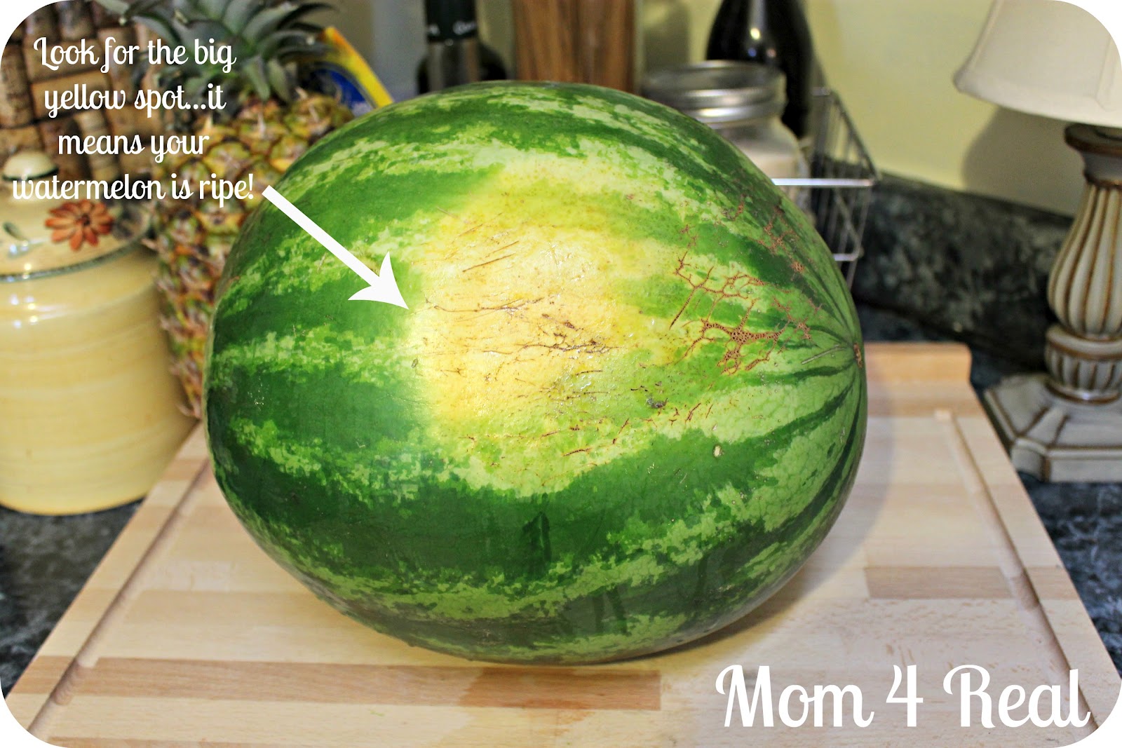 Perfectly Sliced Watermelon - Mom 4 Real