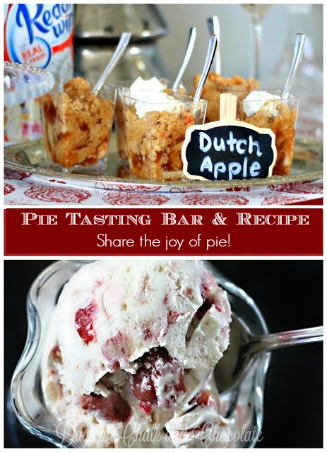 How To Create A Pie Tasting Bar! Holiday Entertaining | Days of Chalk ...