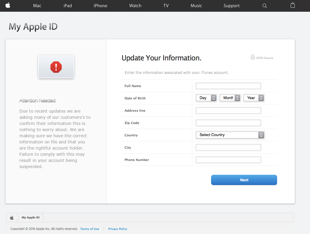Your Apple ID has been locked ! (Apple Phishing) | Scam