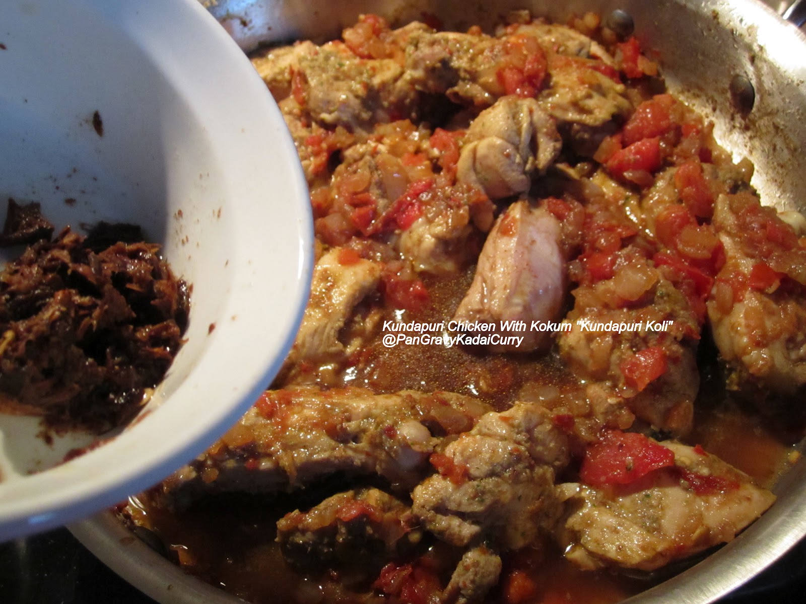 Pan Gravy Kadai Curry: Kundapuri Chicken With Kokum "Kundapuri Koli/Kori"