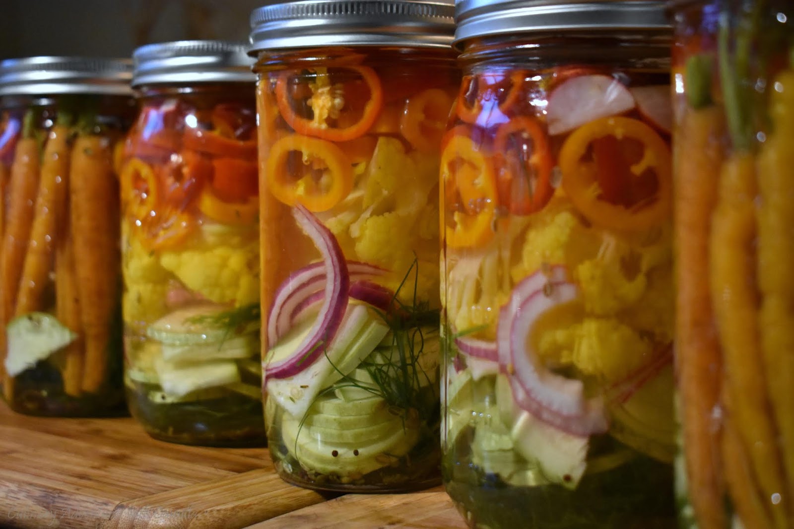Giardiniera, Italian Pickled Vegetables