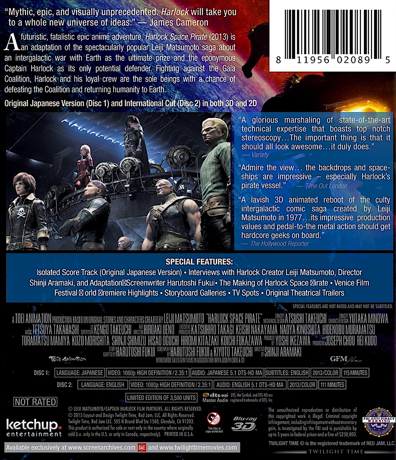 blu-ray and dvd covers: TWILIGHT TIME LIMITED EDITION SERIES BLU-RAYS