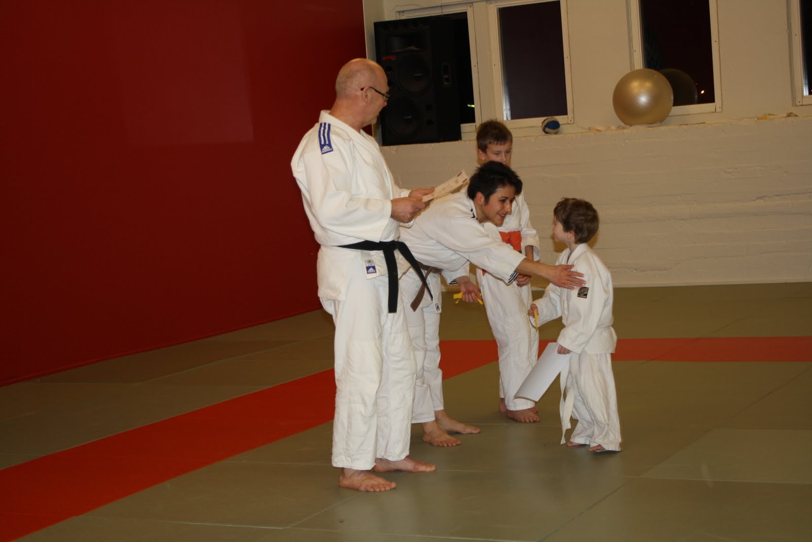 Stora och små drömmar ♥: Max gradering till gult streck i Judo