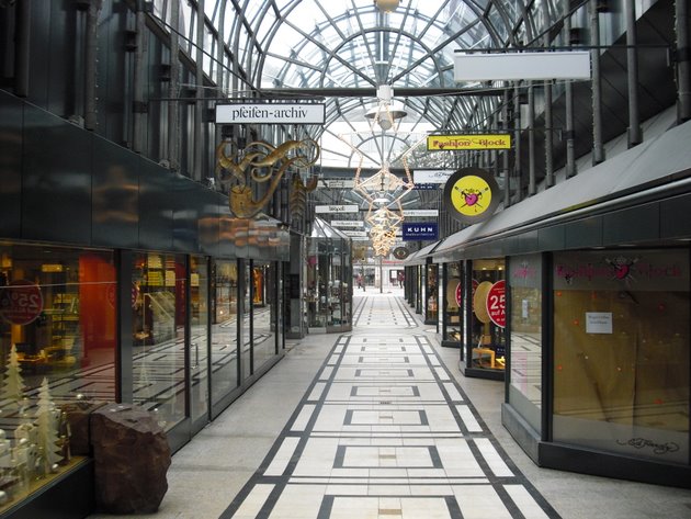 Wege in der Region Stuttgart: Passagen in der Stuttgarter Innenstadt ...