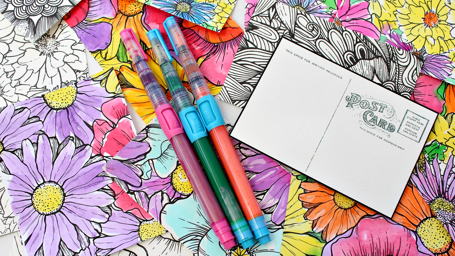 Mark Montano: Watercolor Postcards DIY