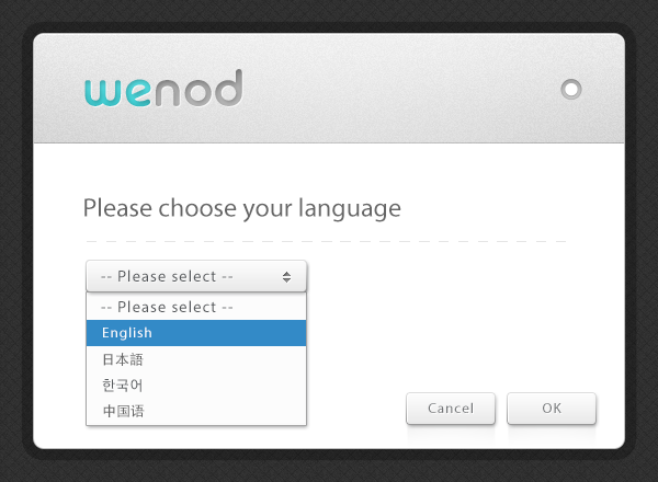 wenod ウィノード 위노드 / Easy, Simple ! / Search & Download at once